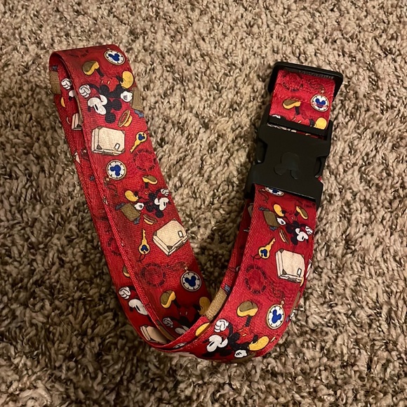 Disney | Other | Disney Mickey Mouse Luggage Strap | Poshmark